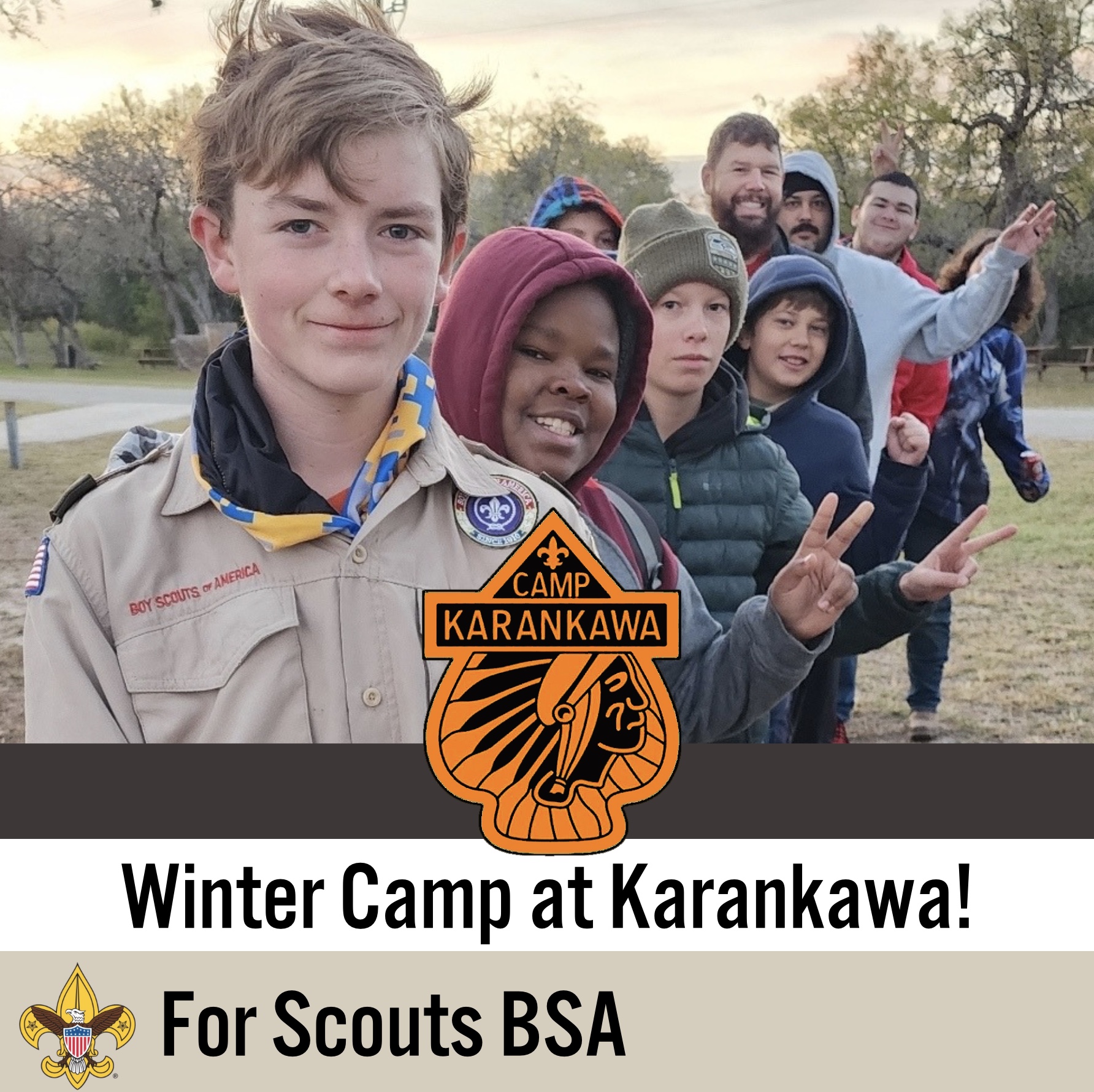 Scouts BSA Winter Camp – South Texas Council